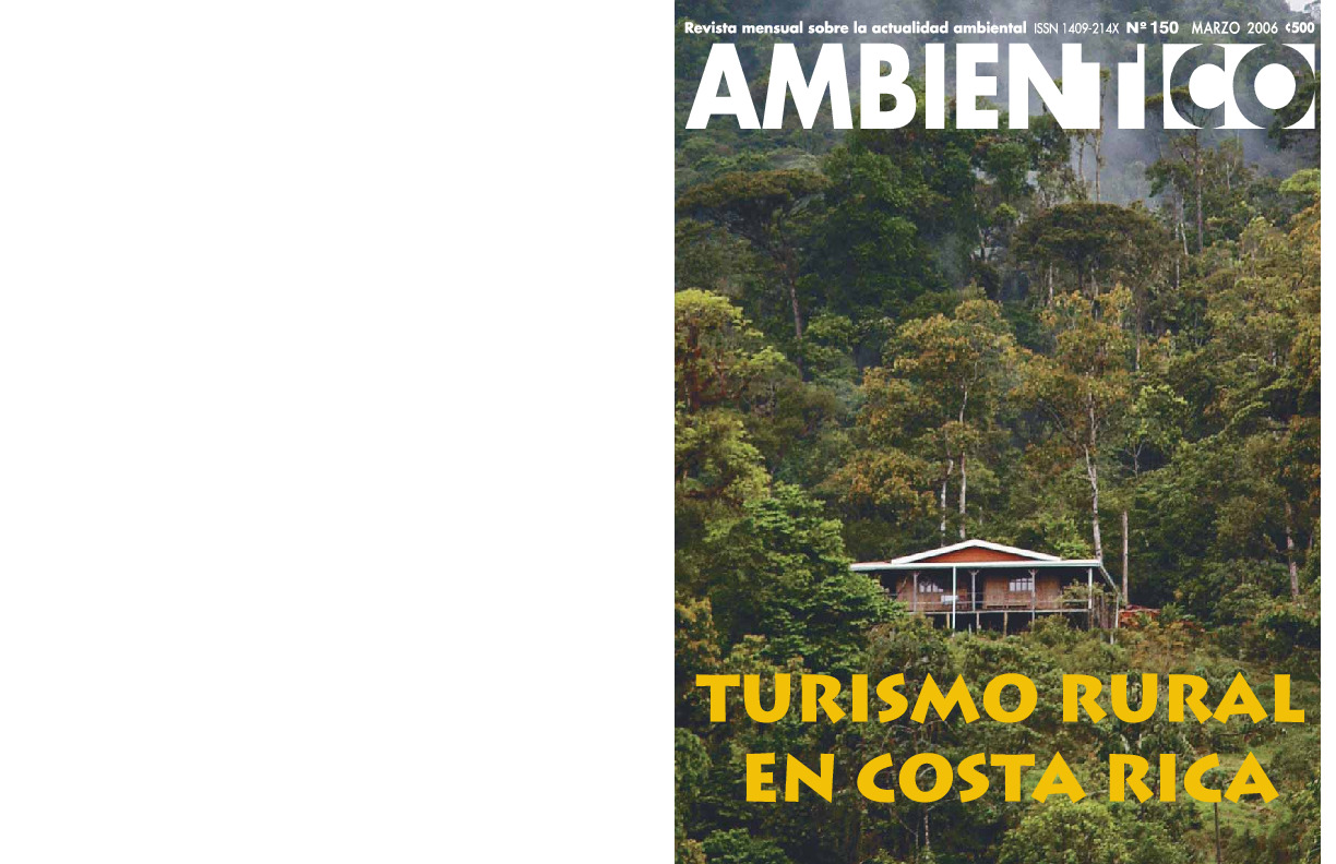 Turismo rural en Costa Rica – Revista Ambientico